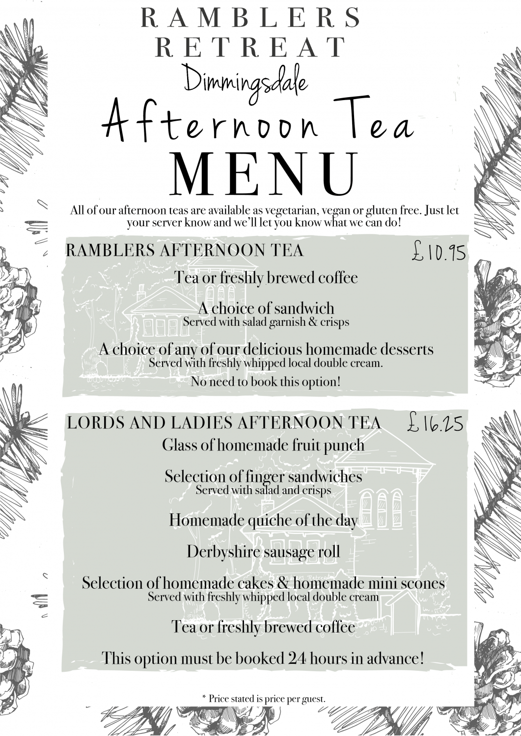 New Afternoon Tea Menu Ramblers Retreat Ramblers Retreat Dimmingsdale New Afternoon Tea Menu Ramblers Retreat Ramblers Retreat Dimmingsdale